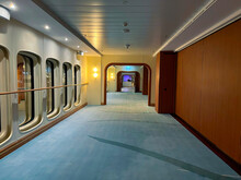 Cruise Ship Hallway Free Stock Photo - Public Domain Pictures