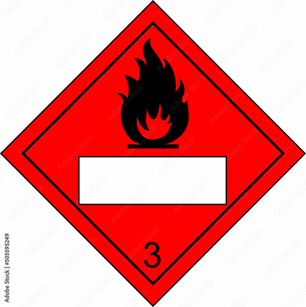 tp008, señales, señal, Materias inflamables, pictograma, inflamable ...