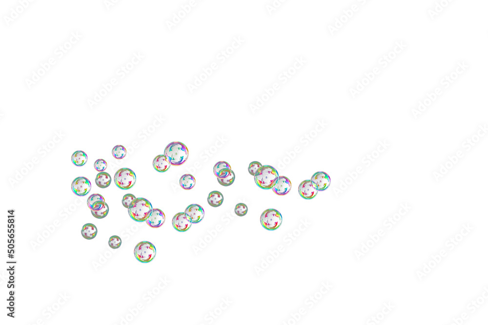 Bubbles Photoshop Overlays: Realistic Soap air bubbles Photo effect ...