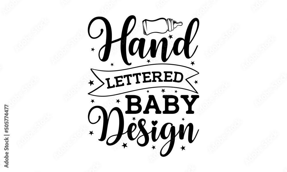 Hand lettering illustration for your design. Simple vector text for ...