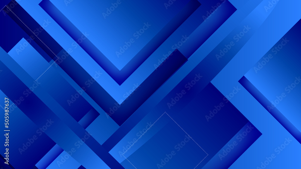 Minimal blue geometric shapes abstract modern background design. Design ...