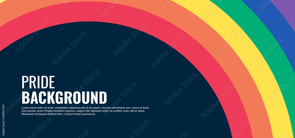 LGBT pride abstract background. Vector background with rainbow colors ...