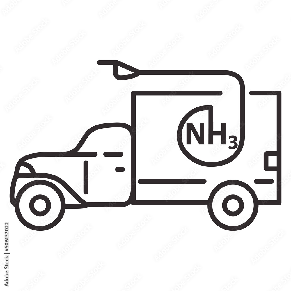 Ammoniac gas fuel car.Transport uses NH3. Automobiles with ammoniac ...