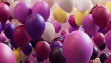 Floating Balloons Free Stock Photo - Public Domain Pictures