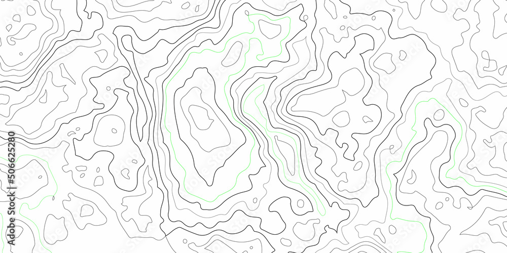 Topographic map background. Grid map. Abstract vector illustration ...