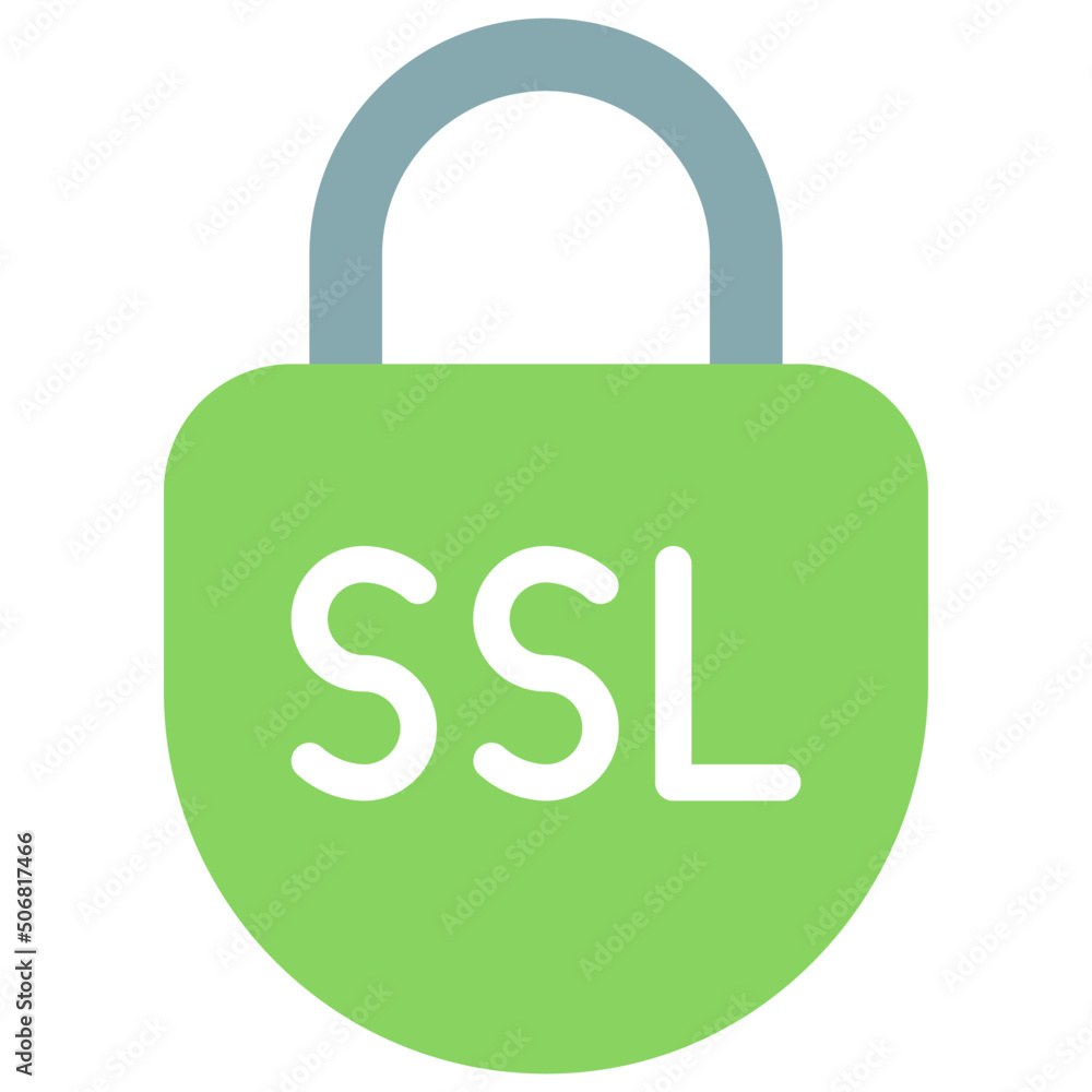 Stock-Vektorgrafik „SSL Lock Icon“ | Adobe Stock