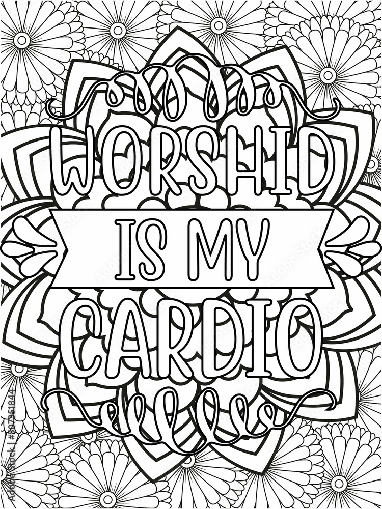 Bible Verse Coloring Pages, Christian Lettering coloring page for ...