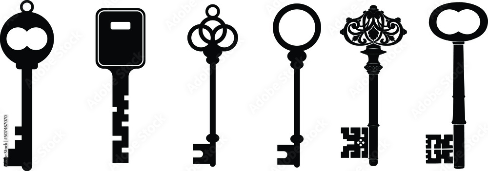 Antique Key Vector