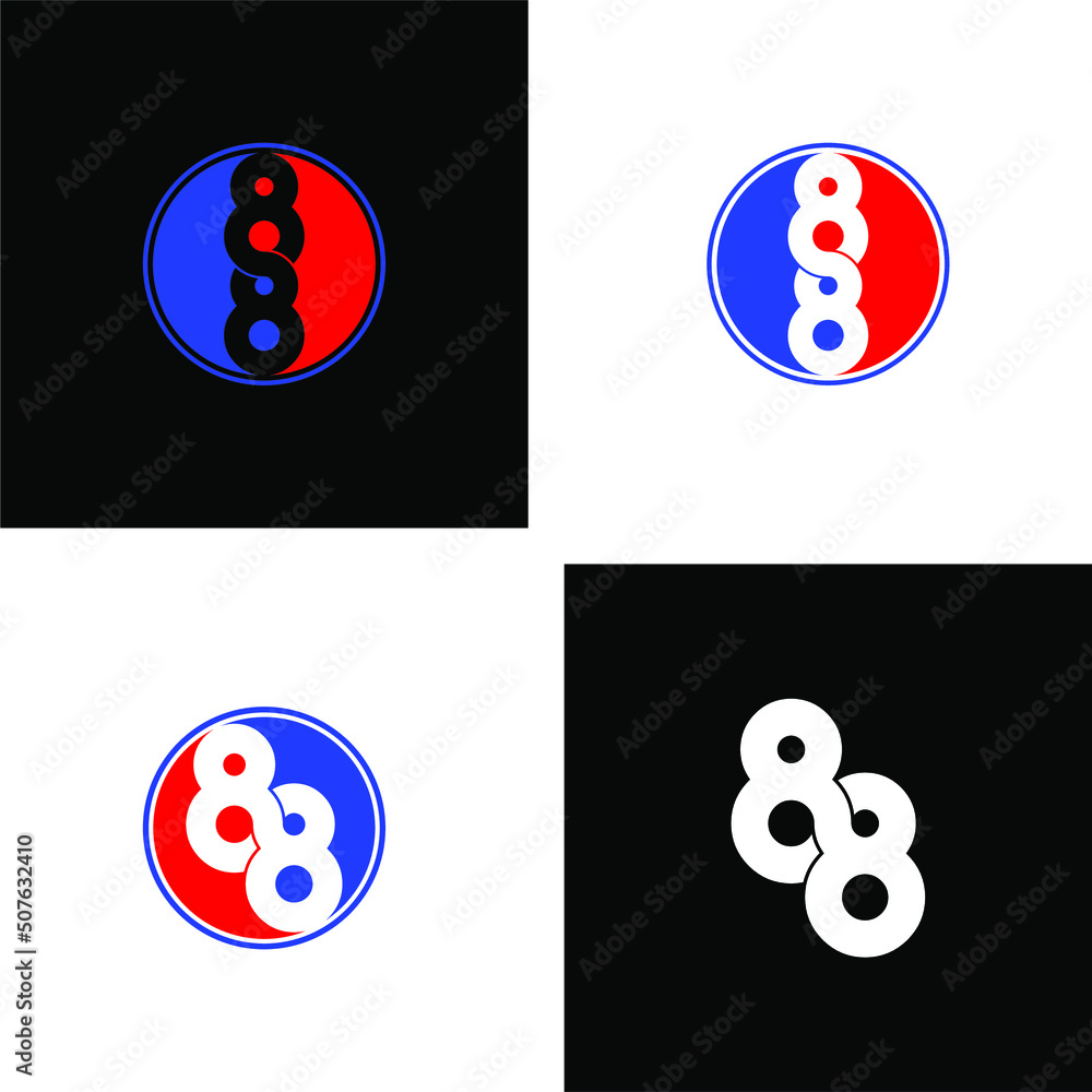 88 original monogram logo design set Stock Vector | Adobe Stock