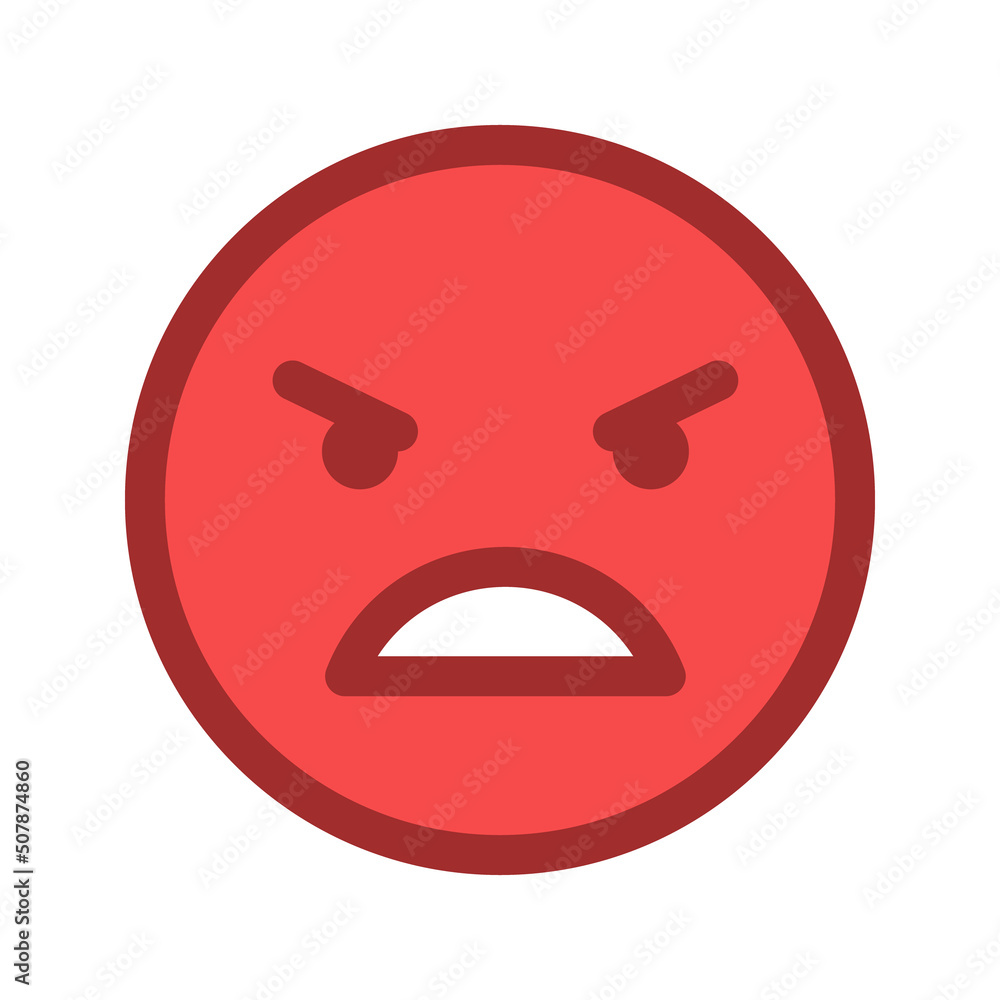 Mad and angry customer semi flat color vector object. Full sized item ...