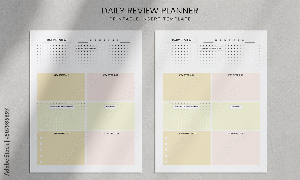 Daily Planner Review | Daily Organizer | To Do List Printable | Daily ...