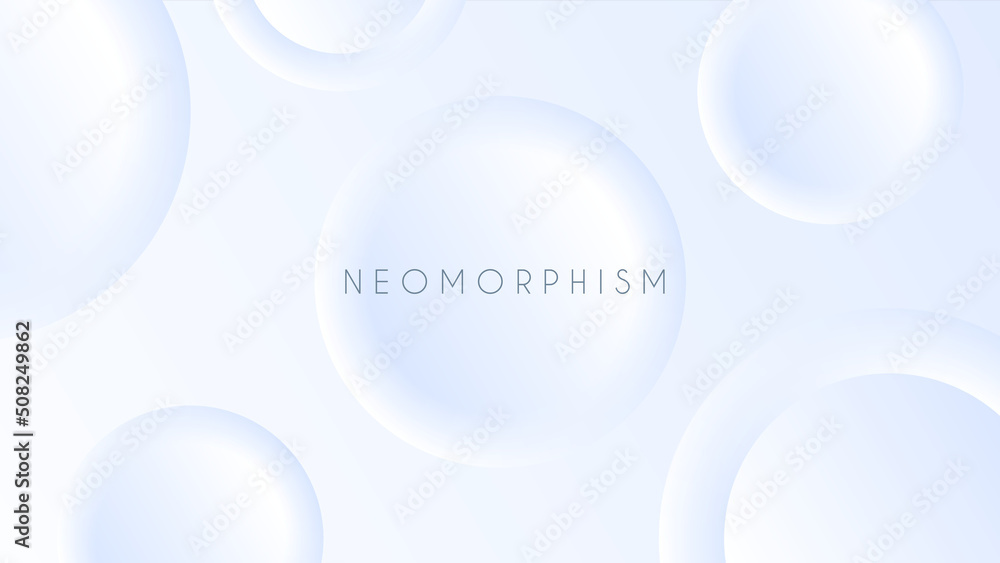 Neumorphism style liquid plastic background. Neumorphic UI background ...