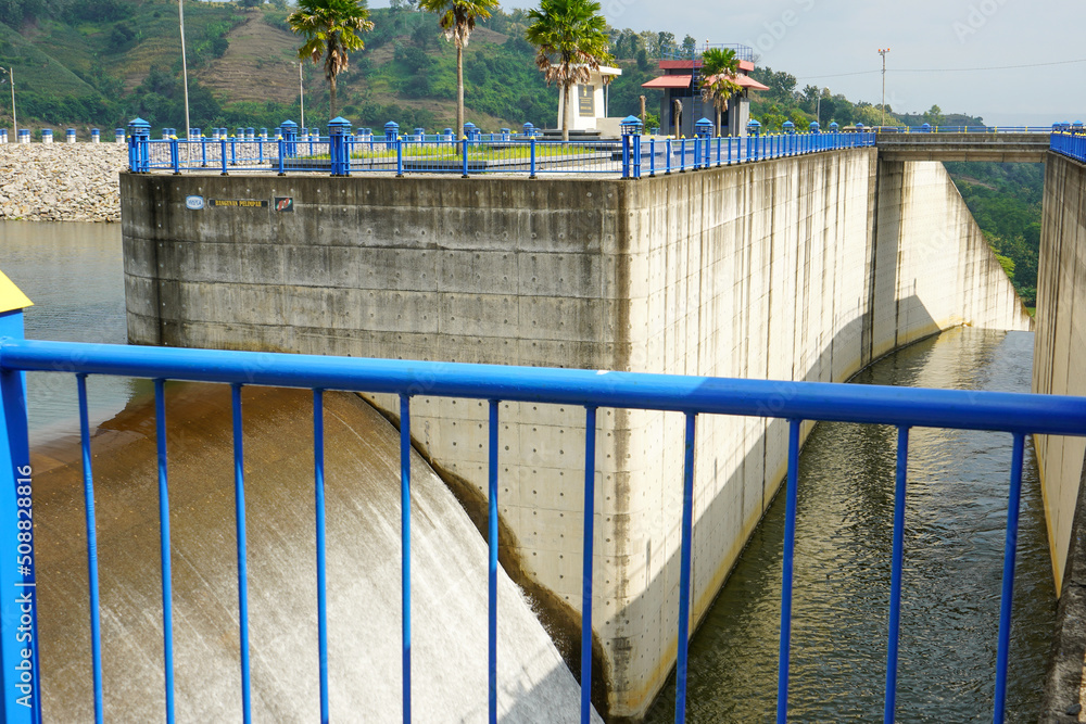 Kudus, Indonesia - March, 2022 : Logung Dam is one of 65 dams built by ...