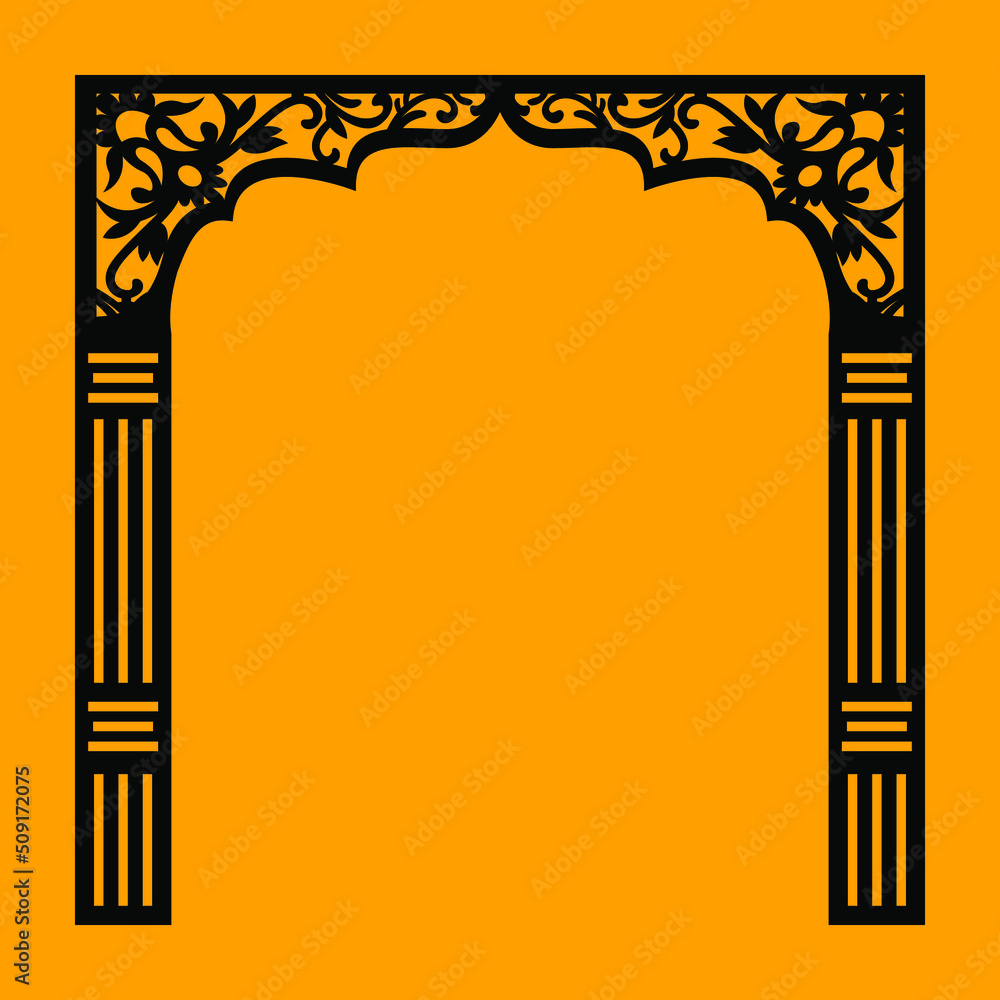 Mandir CNC Vector Cutting Patterns for CNC Laser, Router, Plasma, Water ...
