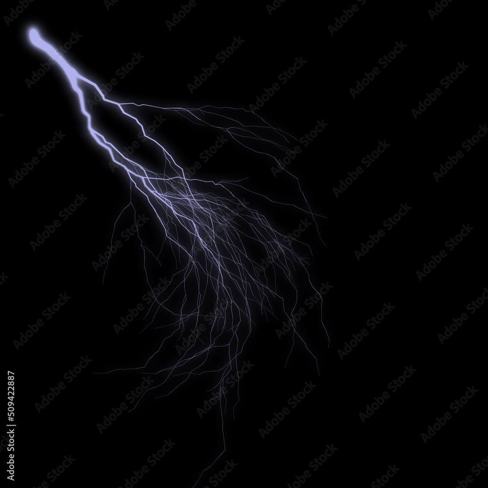 Realistic Lightning Texture Overlay HD Stock Illustration | Adobe Stock