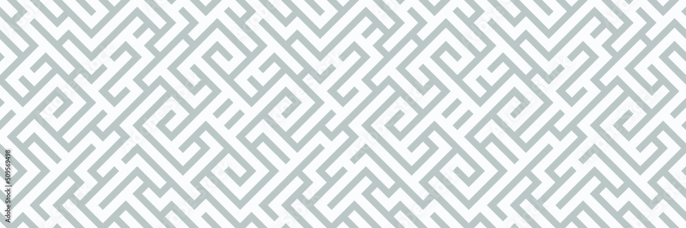 Vector widescreen seamless background. Maze backdrop. Labyrinth ...