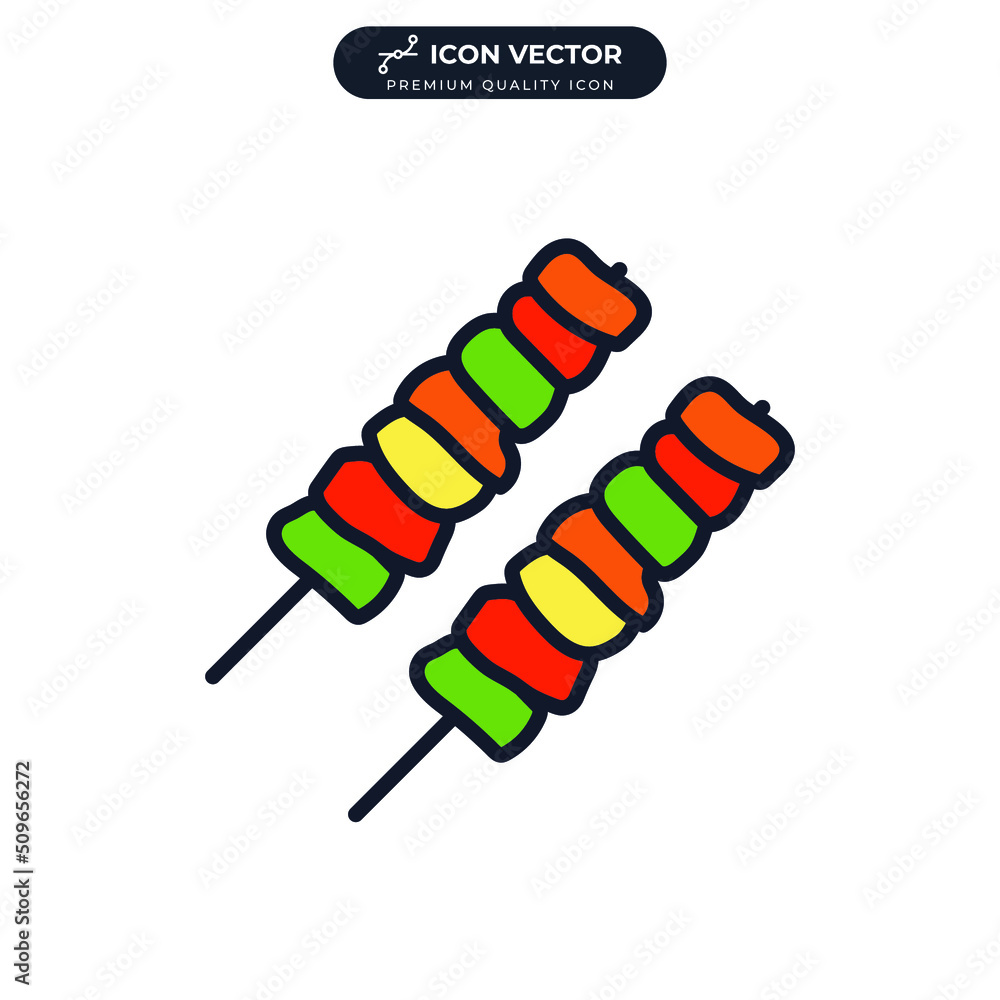 skewer icon symbol template for graphic and web design collection logo ...