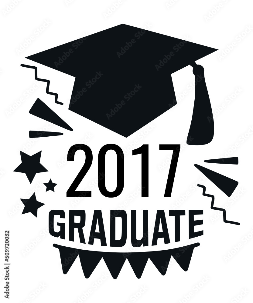 Vector de Stock Graduation Svg Bundle, Graduation Shirt Svg, Graduation ...