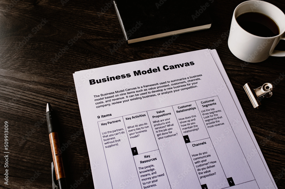 There is dummy documents that created for the photo shoot on the desk ...