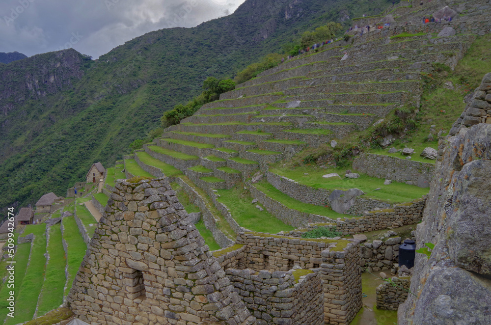 Historic ancient legendary Maya temple ruins lost city Machu Picchu ...