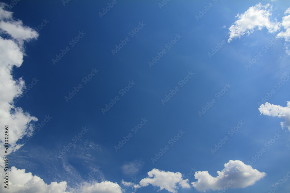 clouds - frame border background Stock Photo | Adobe Stock