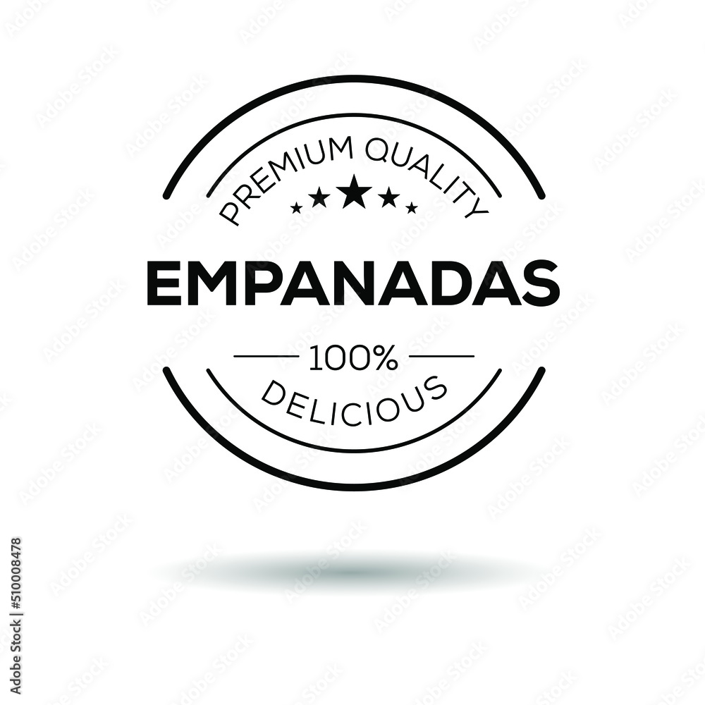 Creative (Empanadas) logo, Empanadas sticker, vector illustration ...