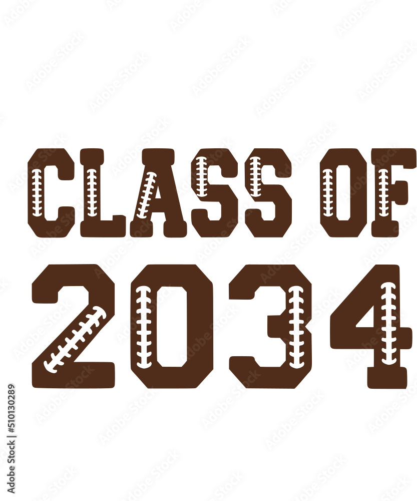 Class of 2034 SVG png, half leopard cheetah print football class of ...