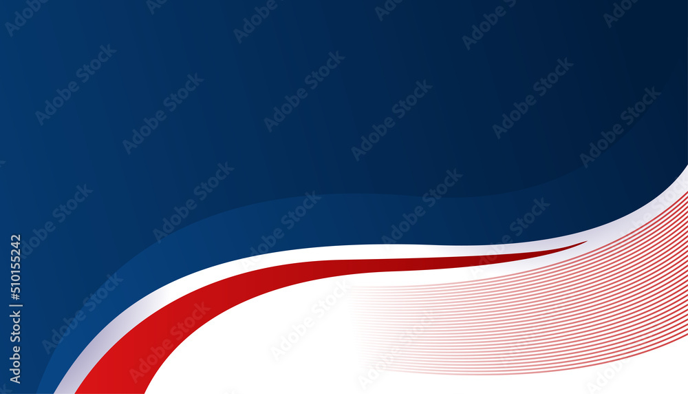 Colorful blue and red presentation templates elements. Vector ...
