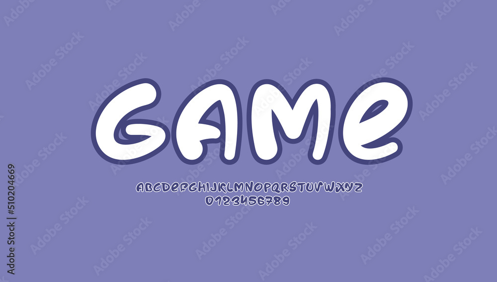 Graffiti font, script alphabet, cursive street city typeface hand drawn ...