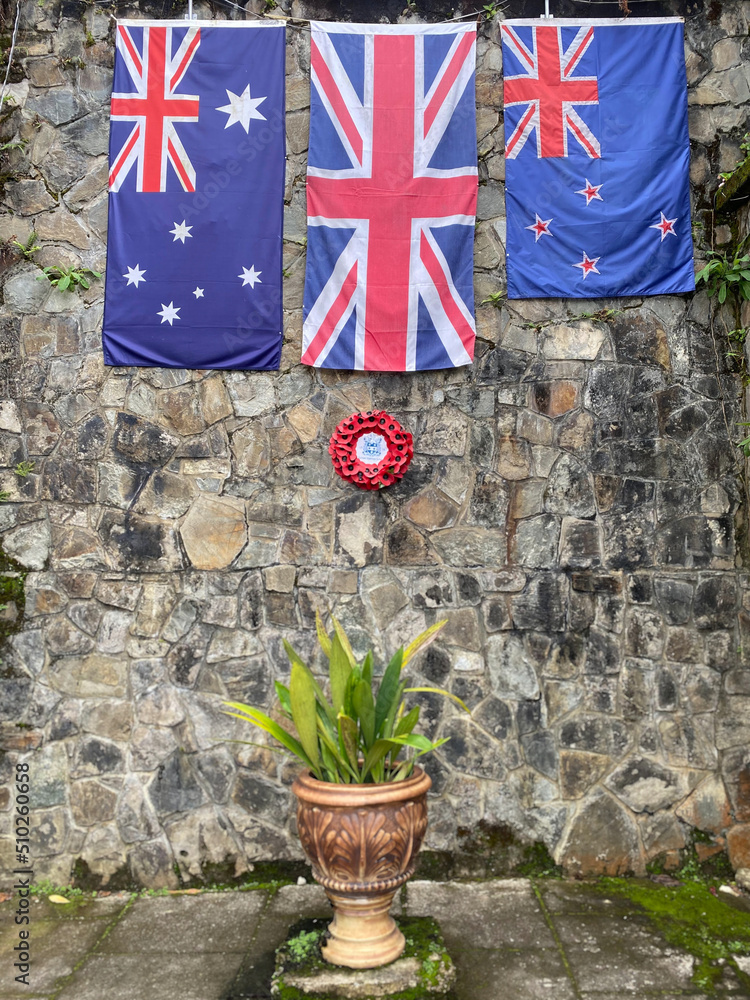 Jun 5, 2022 - Ranau, Sabah, Malaysia : National flags of Australia ...