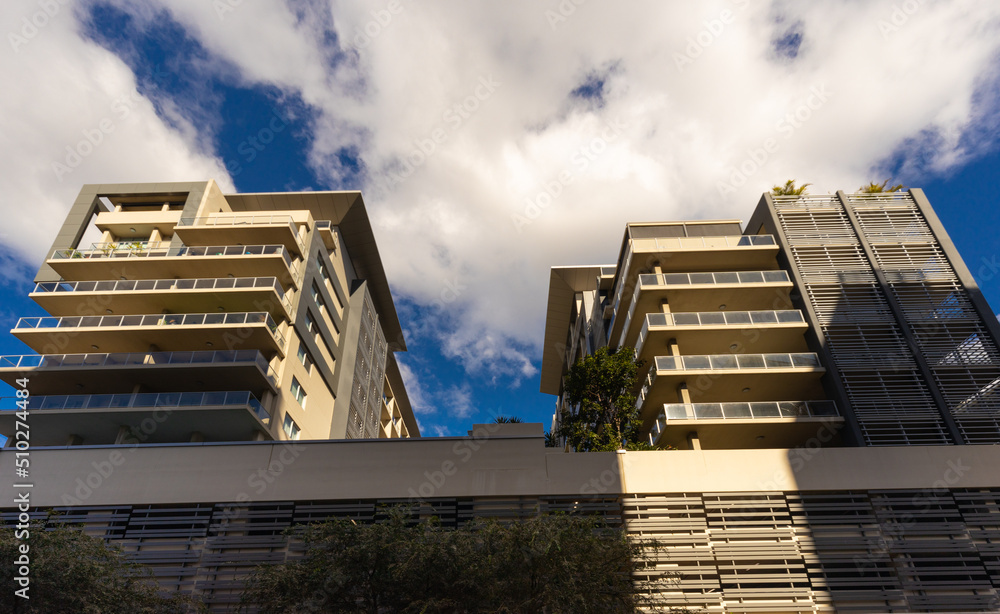 Residential high rise apartment building in inner Sydney suburb NSW ...