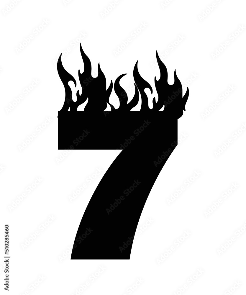 Стоковое векторное изображение «flame font svg, Fire font Flame font ...