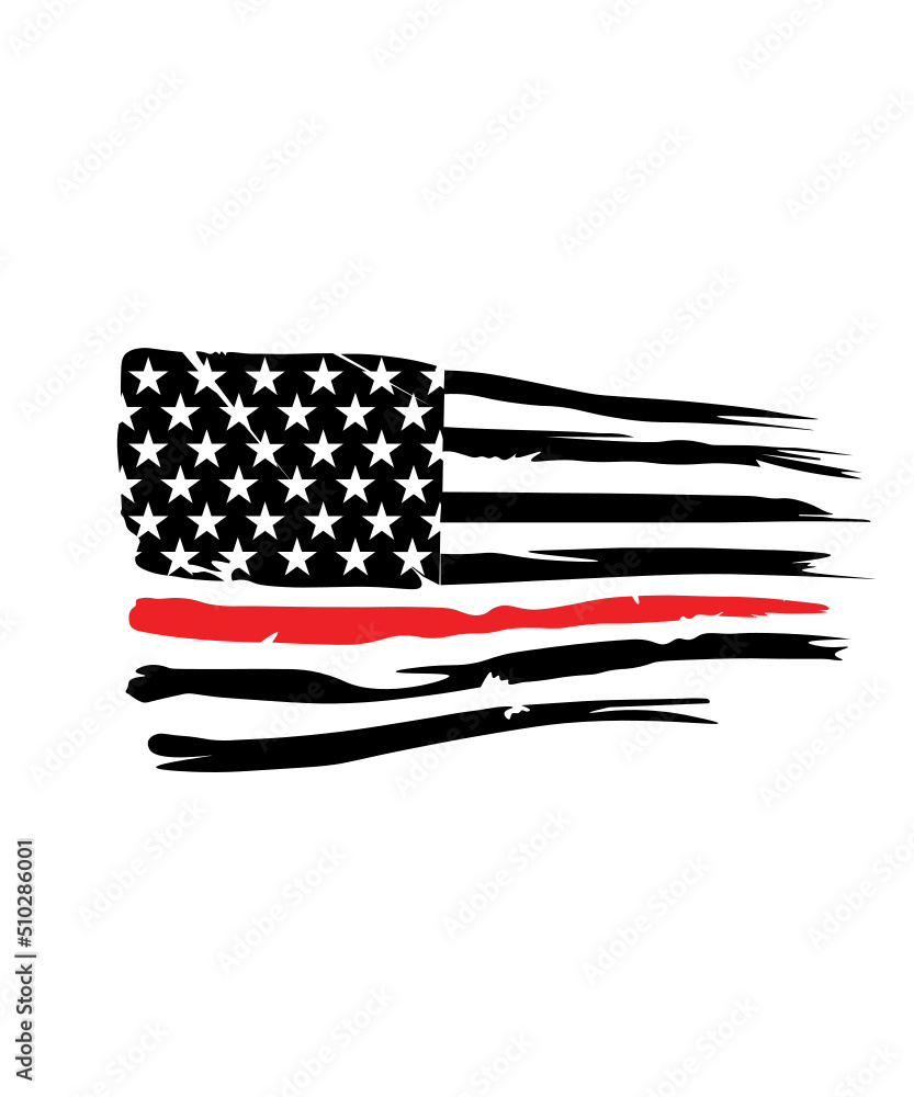 Vector de Stock firefighter svg, firefighter flag svg, fireman svg ...