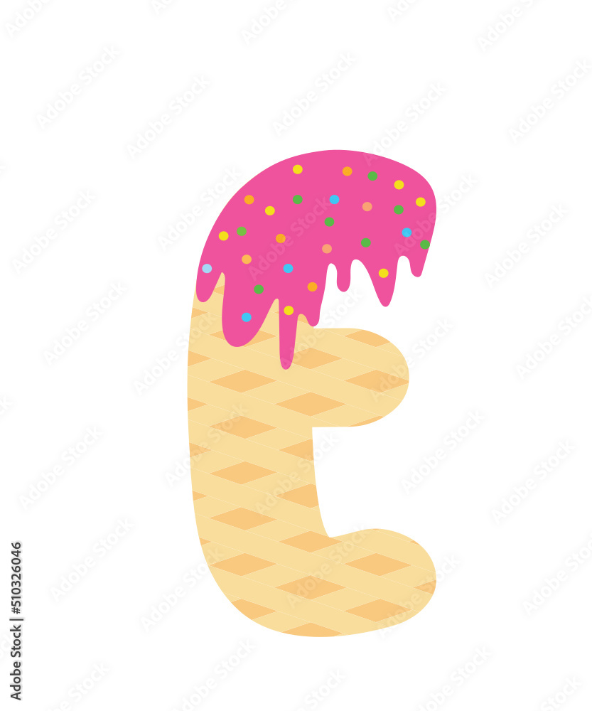 ice cream alphabet svg, summer alphabet letters font ice cream svg, Ice ...
