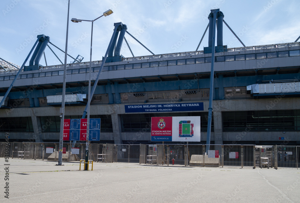 Henryk Reyman's Municipal Stadium. Stadion Miejski Wisły im. Henryka ...