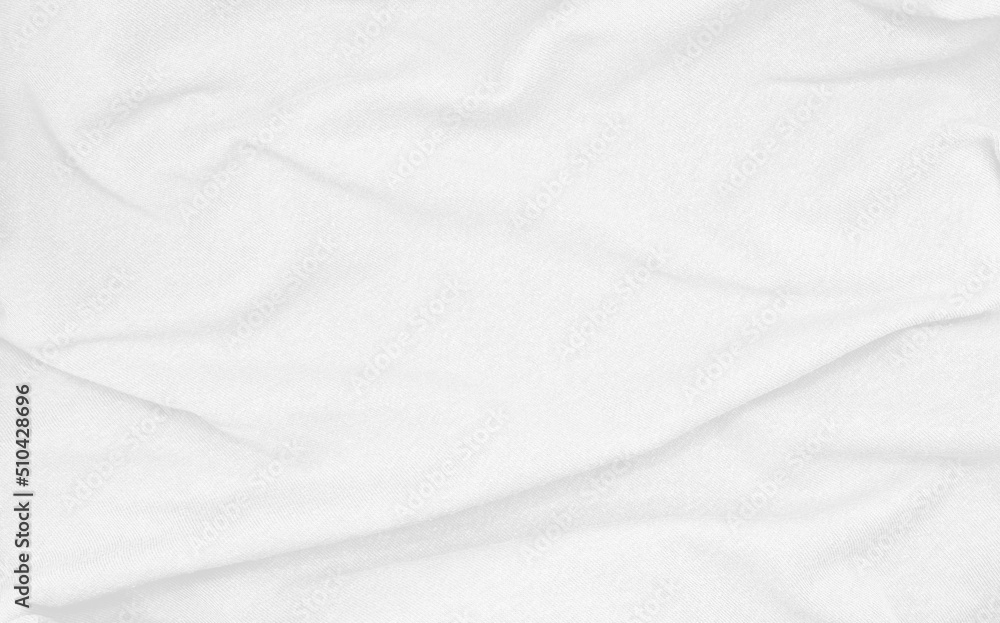 crumpled white sackcloth texture use as backgrounfd. natural bright ...