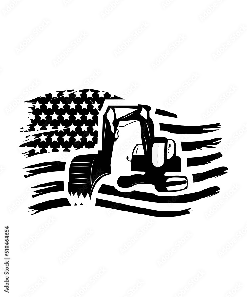 Стоковое векторное изображение «Pipeliner American Flag svg, pipeliner ...