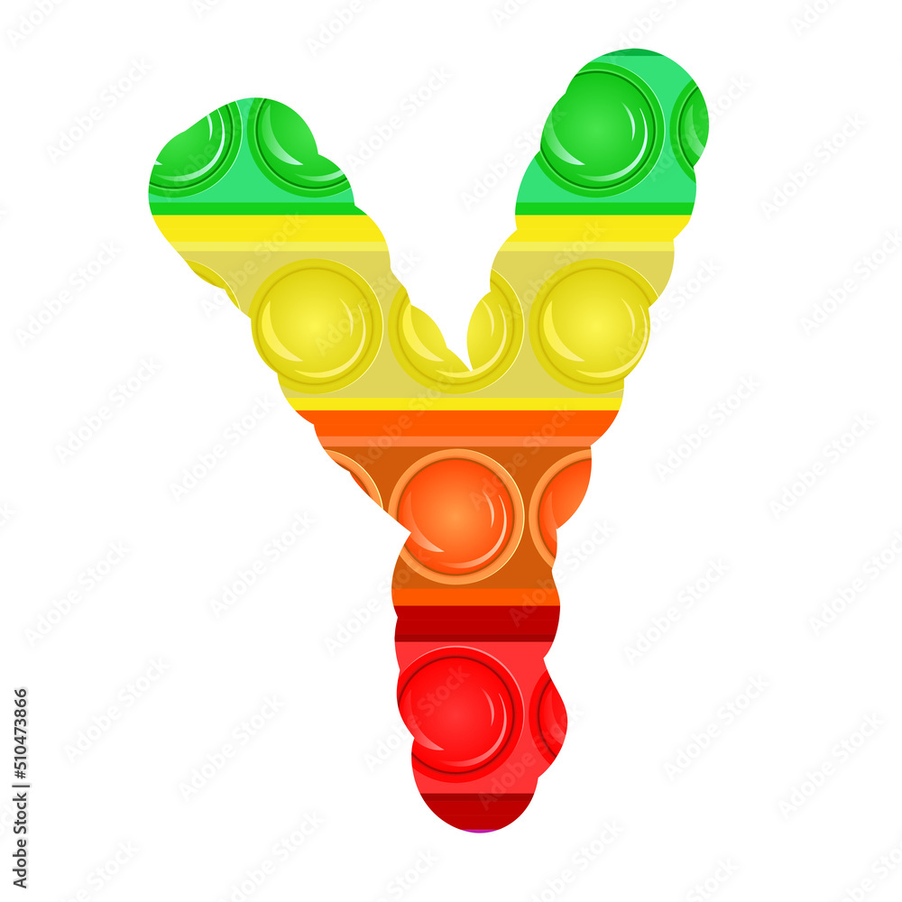 alphabet letters and numbers pop it png, Pop It Digital Clipart, Pop It ...