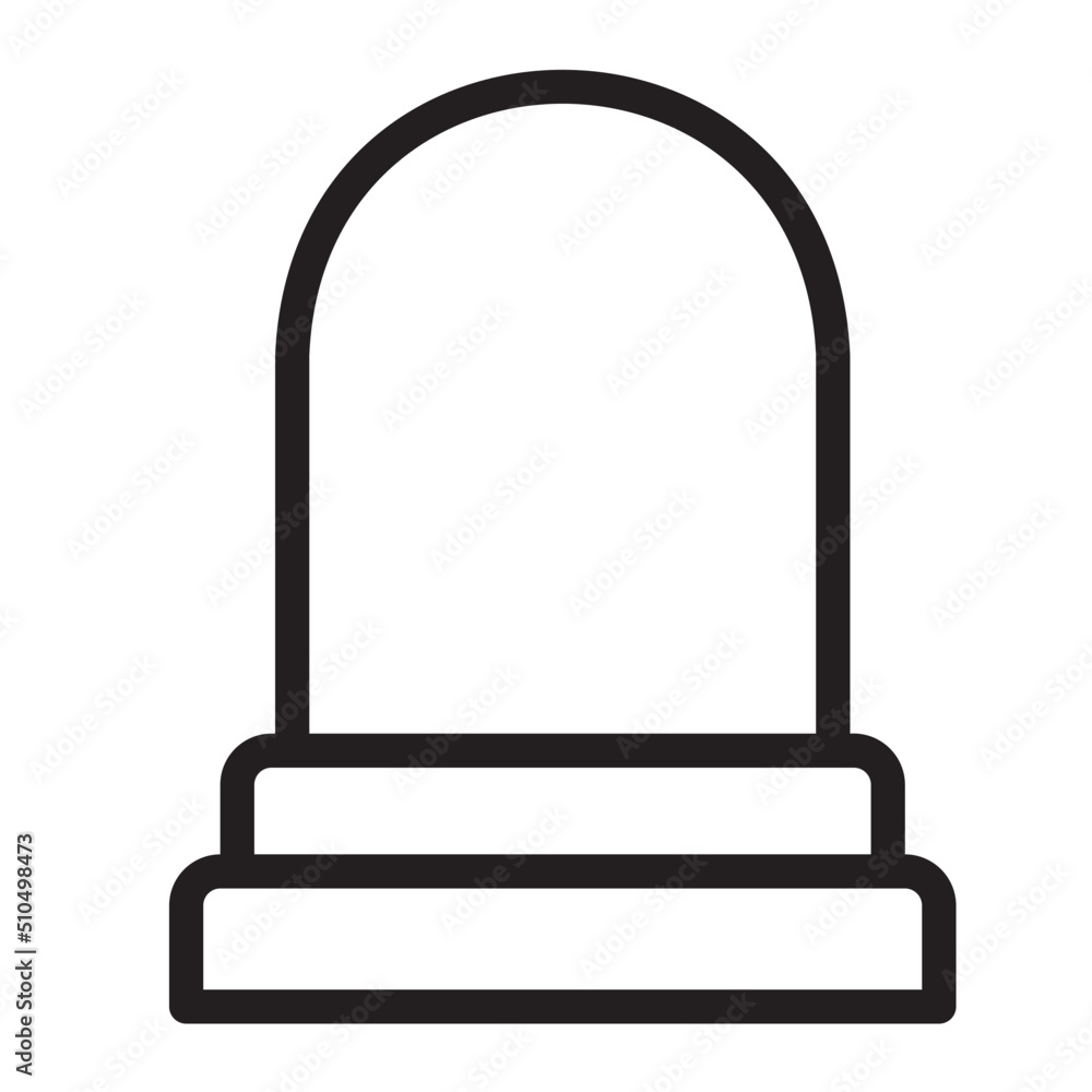 death outline icon Stock Vector | Adobe Stock