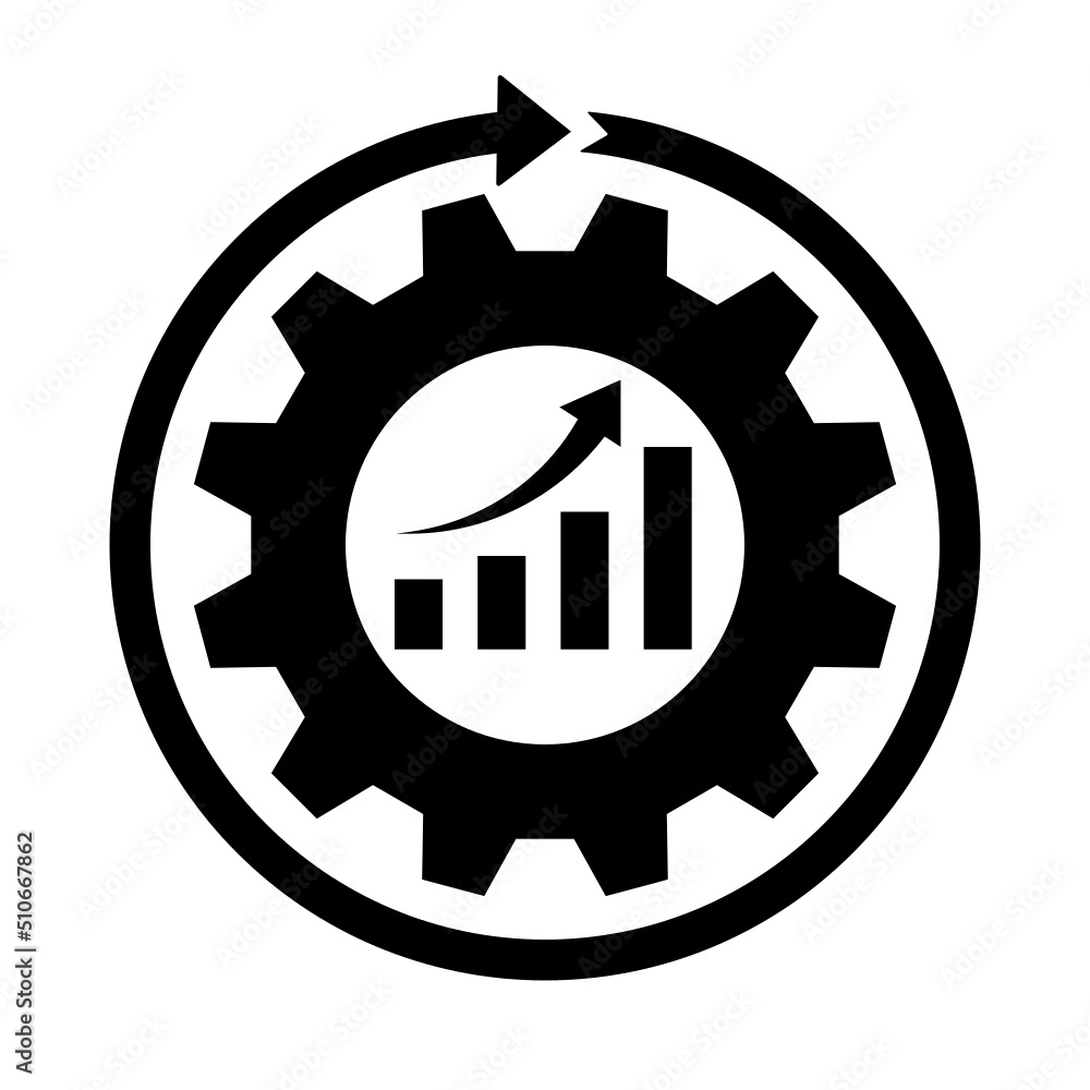 continuous improvement icon Stock Vector | Adobe Stock
