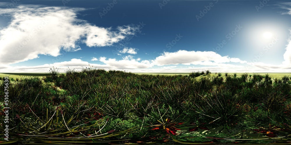 HDRI, environment map , Round panorama, spherical panorama, equidistant ...