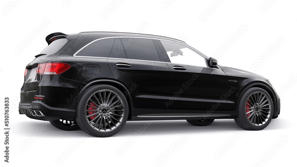 Paris. France. May 02, 2022. Mercedes-Benz GLC 63 AMG 2021. An ...