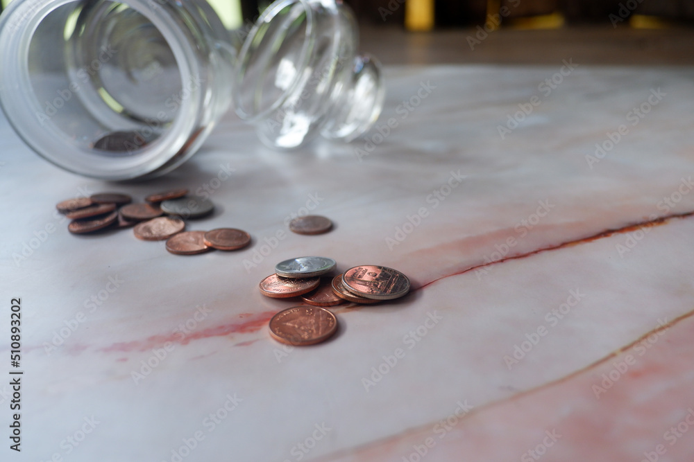 the coin layers set as small to high like the way to success step by ...