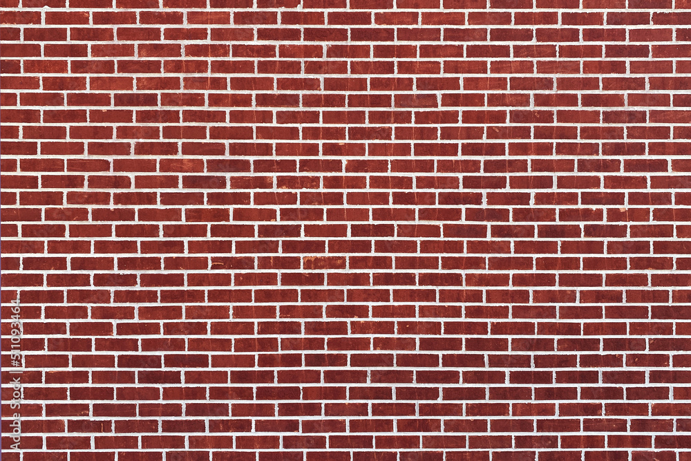 large bright red brick wall interior design grout style house home ...