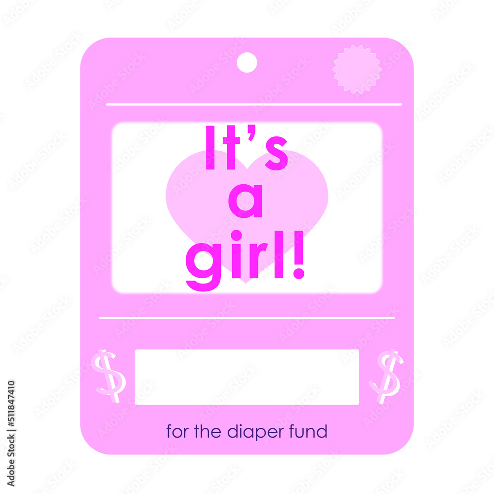 It’s a girl-baby gift card. Baby shower greeting invitation cards ...