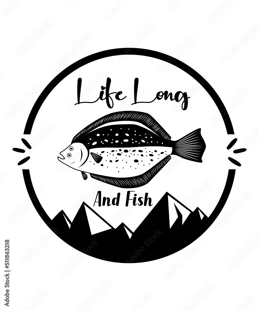 Стоковое векторное изображение «fishing svg bundle, fishing bundle svg ...