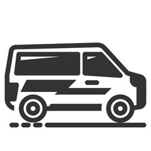 Silhouette White, Van, Shape, Png Free Stock Photo - Public Domain Pictures