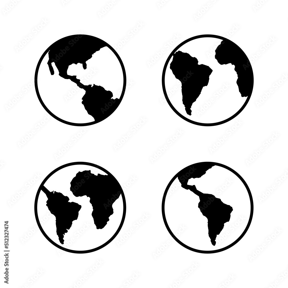World map vector. Worldmap sign and symbol. Globe icon Stock Vector ... World map vector. Worldmap sign and symbol. Globe icon Stock Vector ...