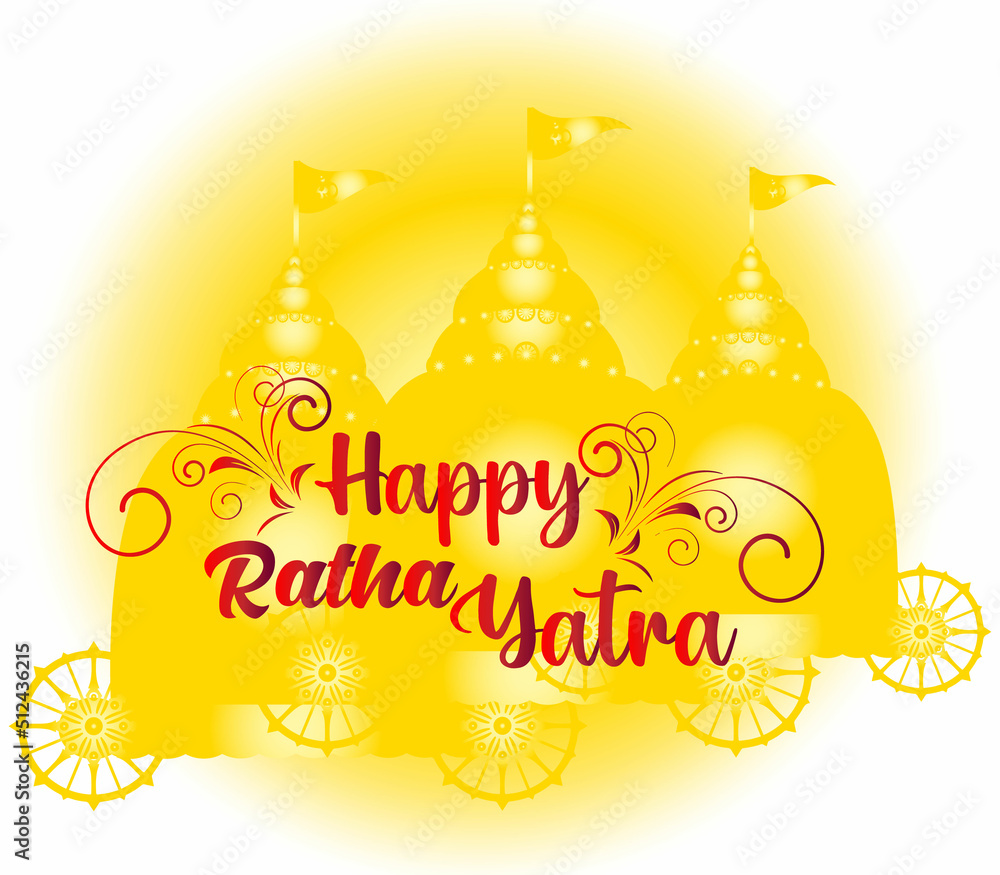 Happy Rath Yatra festival is based around the worship of Lord Jagannath ...