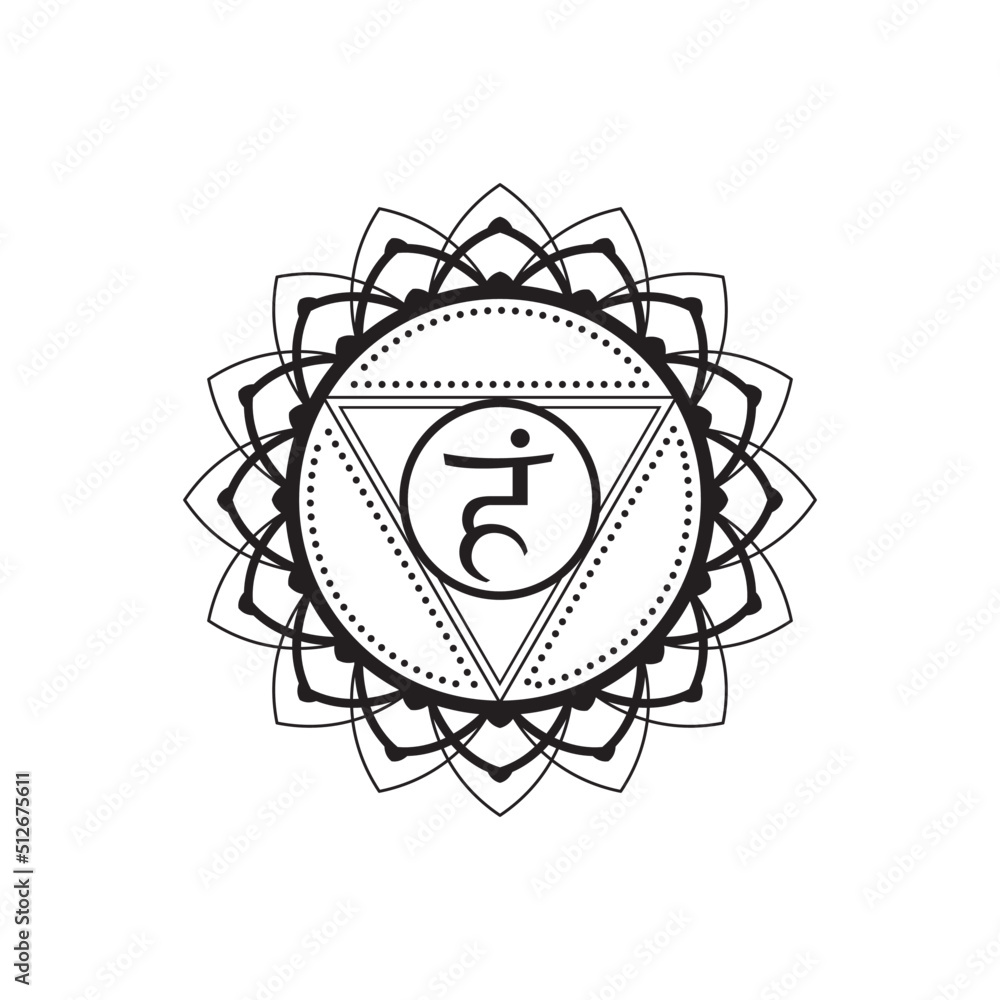 Vishuddha throat is the fifth primary chakra according to the Hindu ...